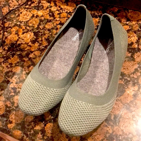 allbirds | Shoes | All Birds Sage Green Tree Breezer Flats | Poshmark